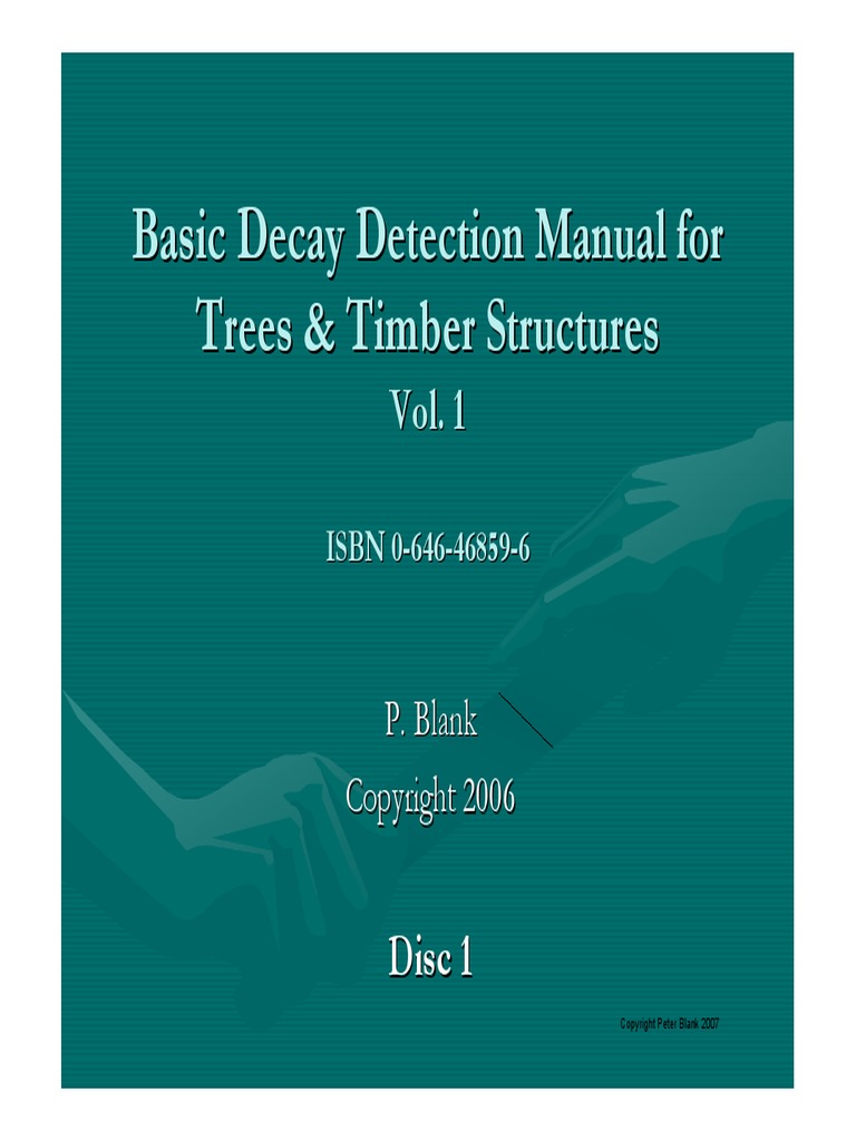 Decay Detection Manual | PDF | Wood | Trees
