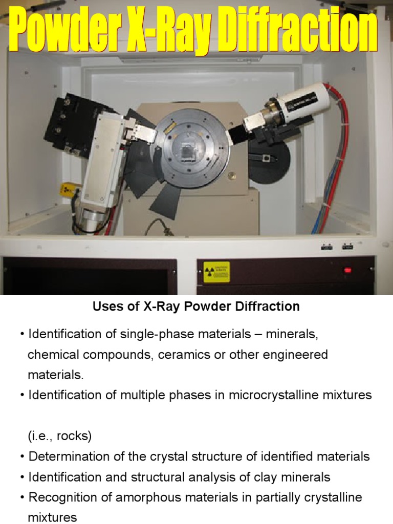 XRD | PDF | X Ray Crystallography | Crystal Structure