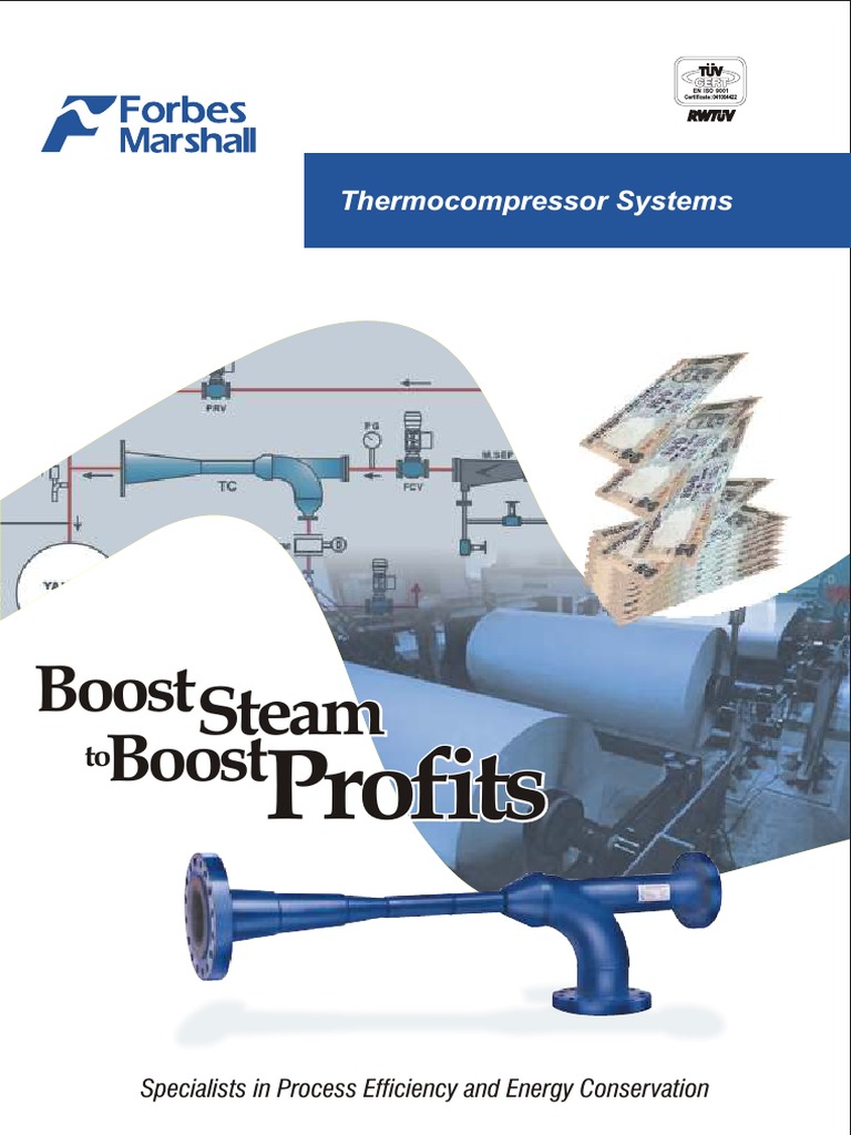 Thermocompressor Catalogue | PDF | Steam | Turbine
