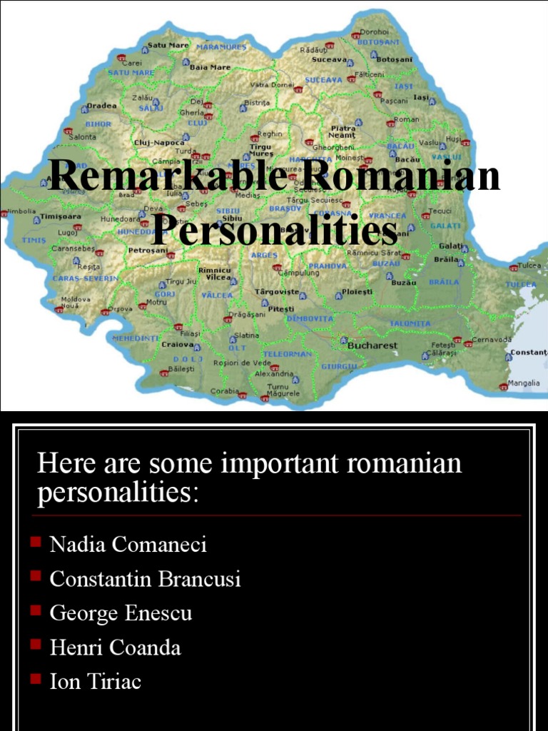 Remarkable Romanian Personalities | PDF | Sculpture | Entertainment ...
