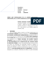 Modelo de Escrito Solicitando Que Se Declare Consentida La Resolucion | PDF