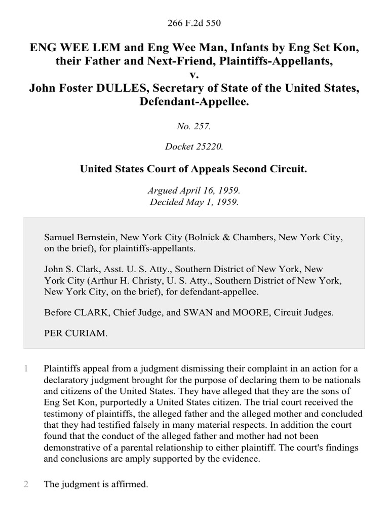 Eng Wee Lem and Eng Wee Man, Infants by Eng Set Kon, Their Father and ...