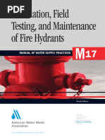 AWWA M17 2006 Fire Hydrants PDF | PDF | Valve | Hydraulics