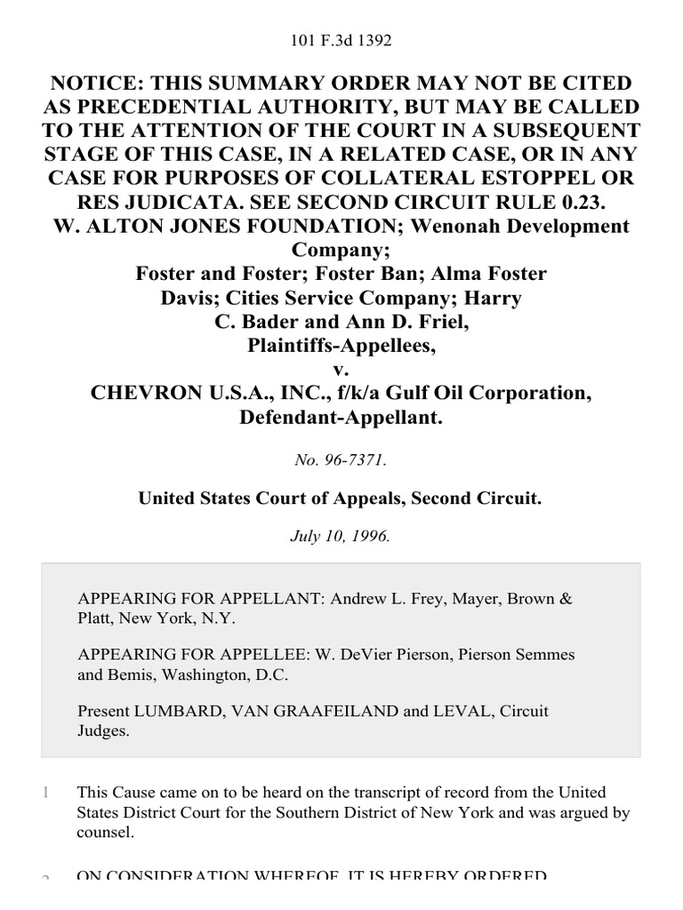 United States Court of Appeals, Second Circuit | PDF | Law