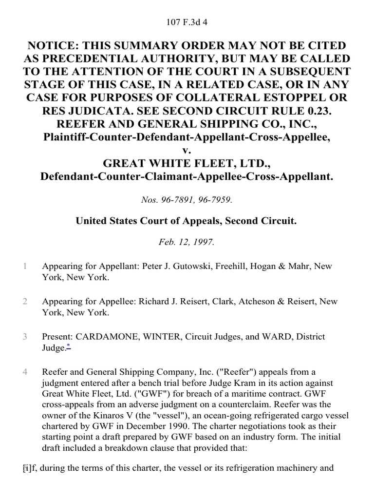 United States Court of Appeals, Second Circuit | PDF | Precedent ...
