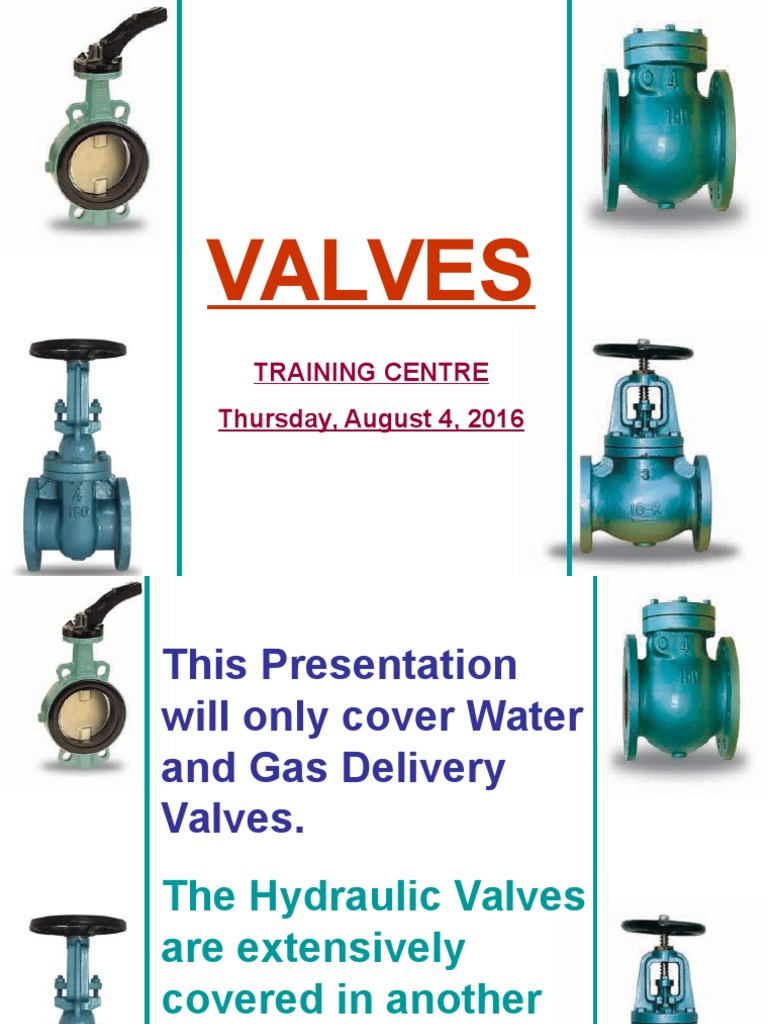 Valves: Training Centre Thursday, August 4, 2016 | Download Free PDF ...