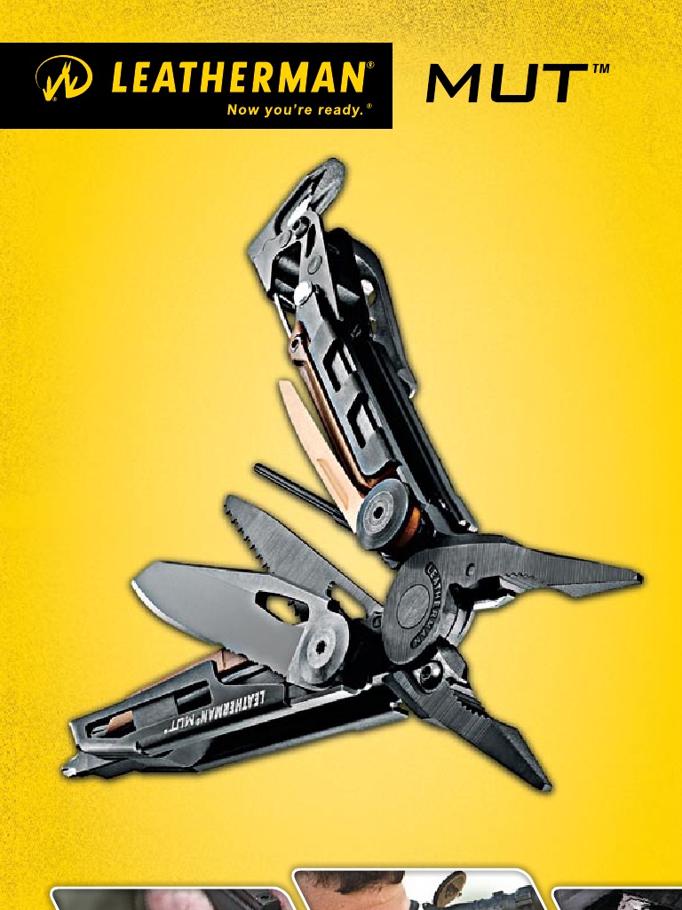 Leatherman MUT Brochure | PDF | Projectile Weapons | Tools
