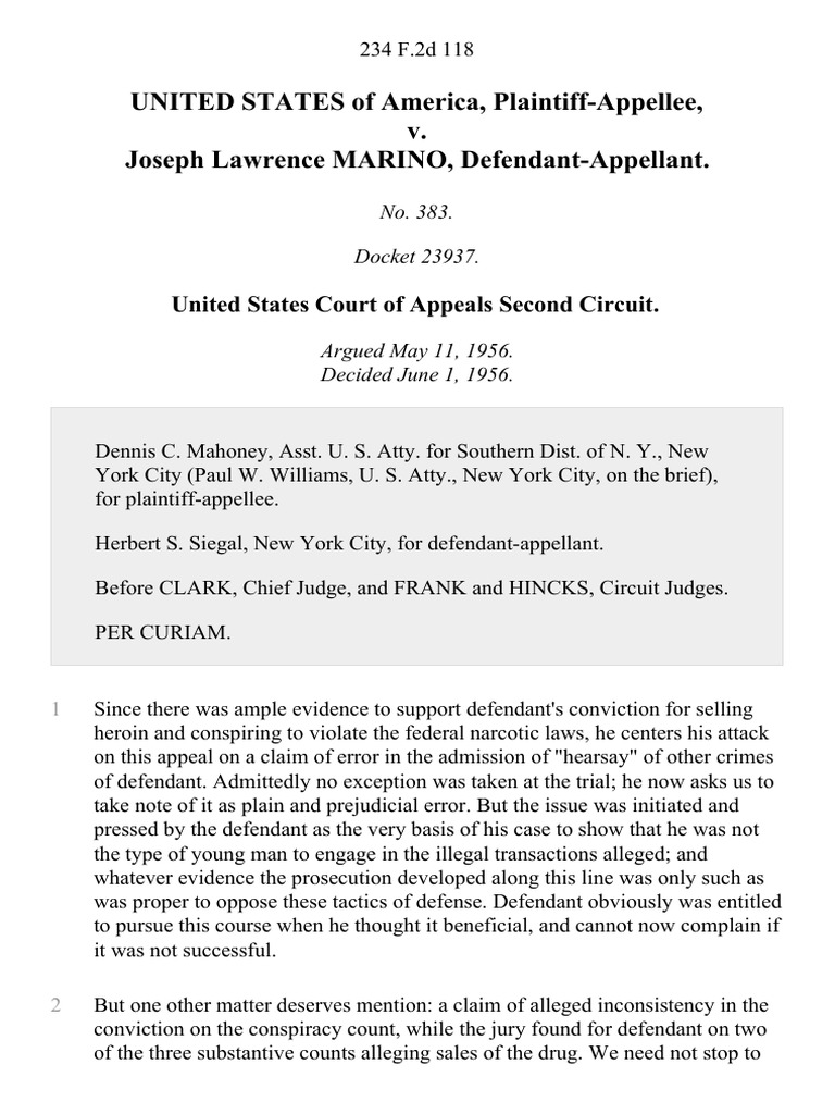 Appeal on Heroin Conviction Ruling | PDF | Law