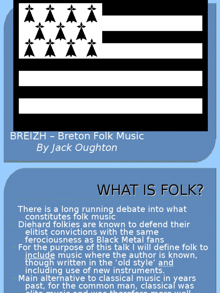 Breton Folk Music Overview | PDF | Celtic Music | Folk Music