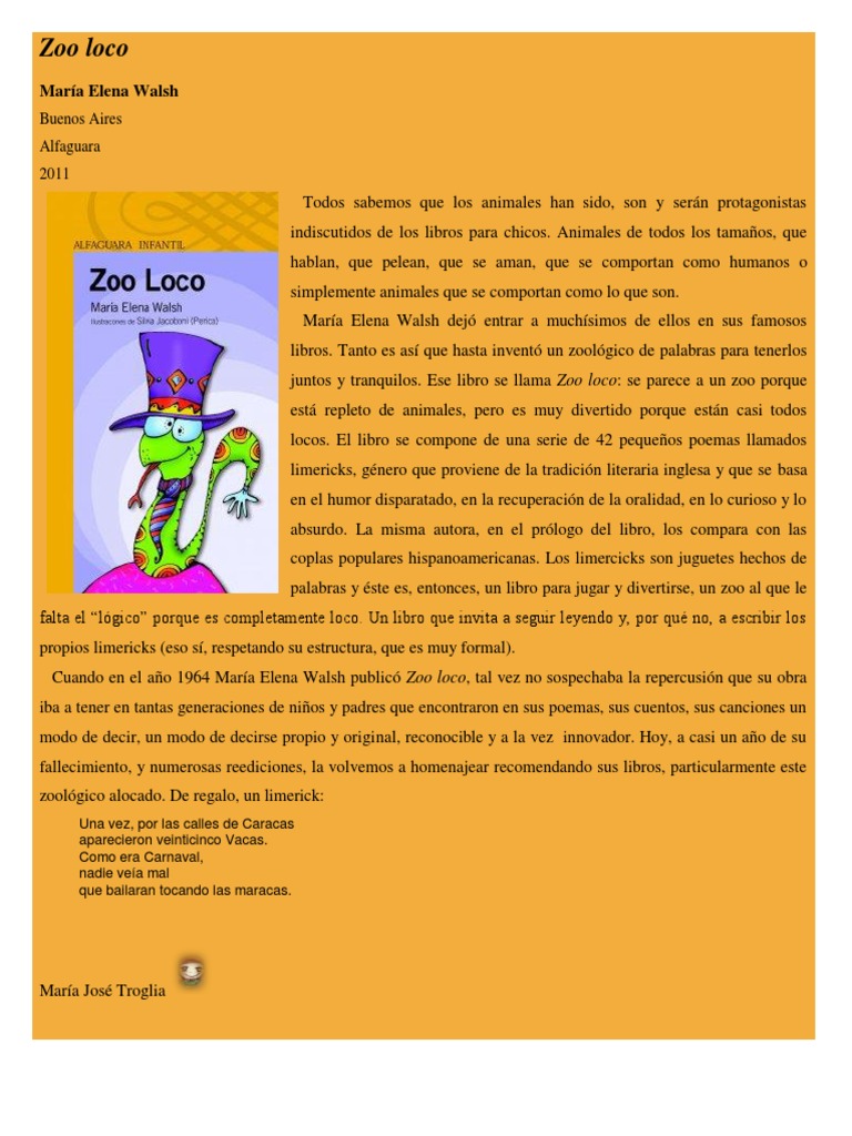 Zoo Loco PDF | PDF