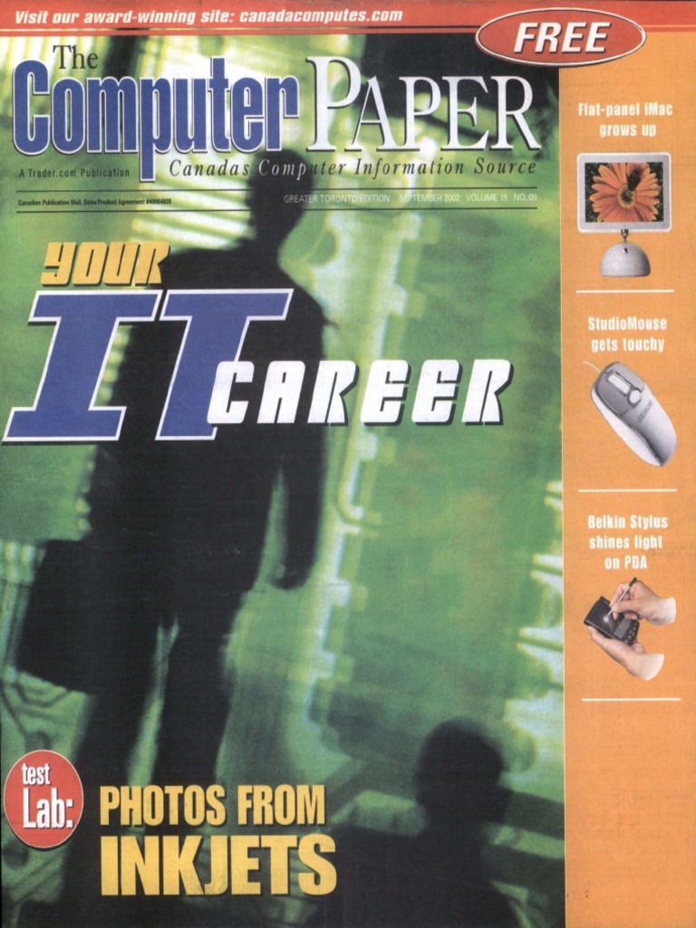 2002-09 The Computer Paper - Ontario Edition | PDF | Computer Monitor ...