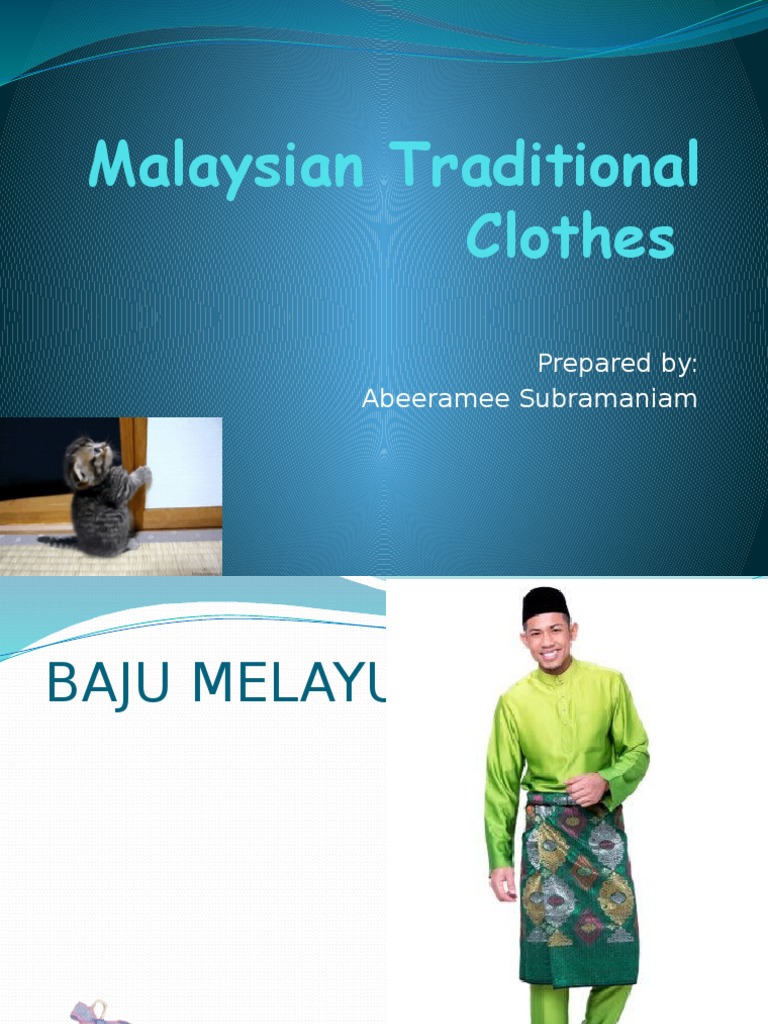 Malaysian Traditional Clothes | PDF