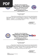 DepEd Letter of Reinstatement | PDF