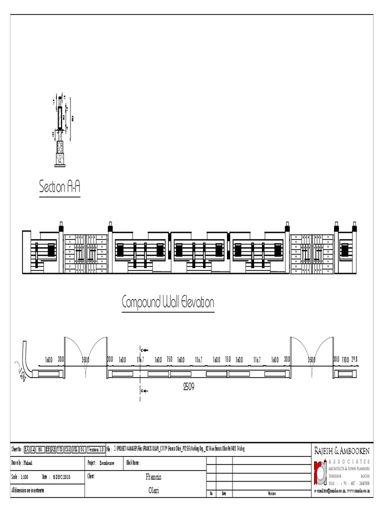 Compound Wall | PDF | Technology & Engineering