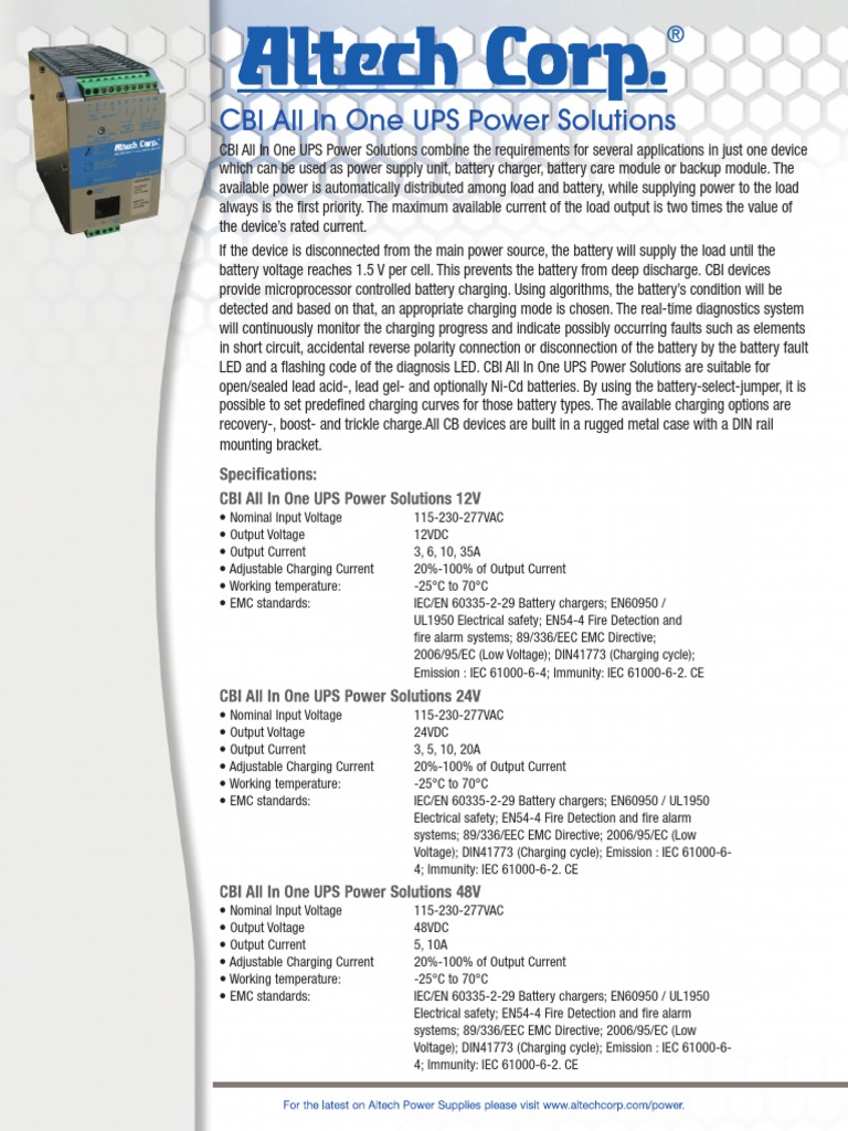 CBI Manual | PDF | Battery Charger | Battery (Electricity)