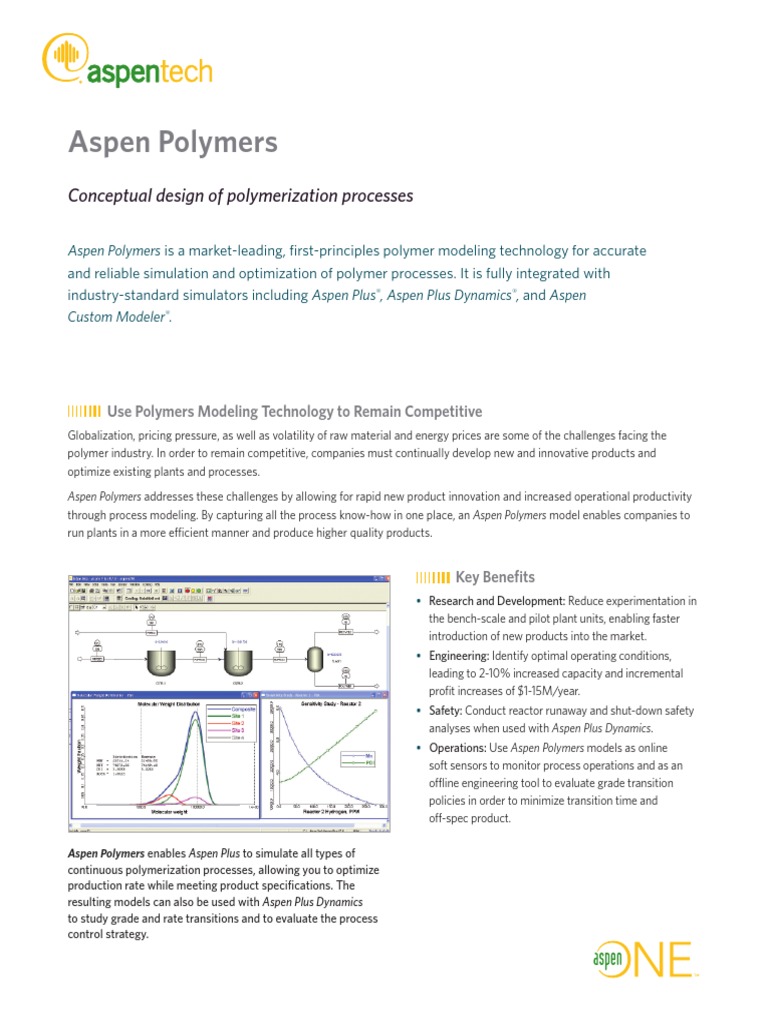 Aspen Polymers Ds D PDF | PDF | Polymers | Simulation