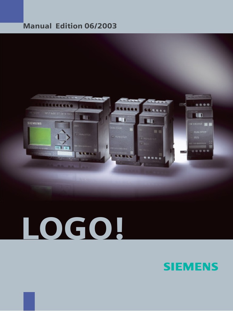 Siemens LOGO 12 24RC PDF | PDF | Modularity | Direct Current