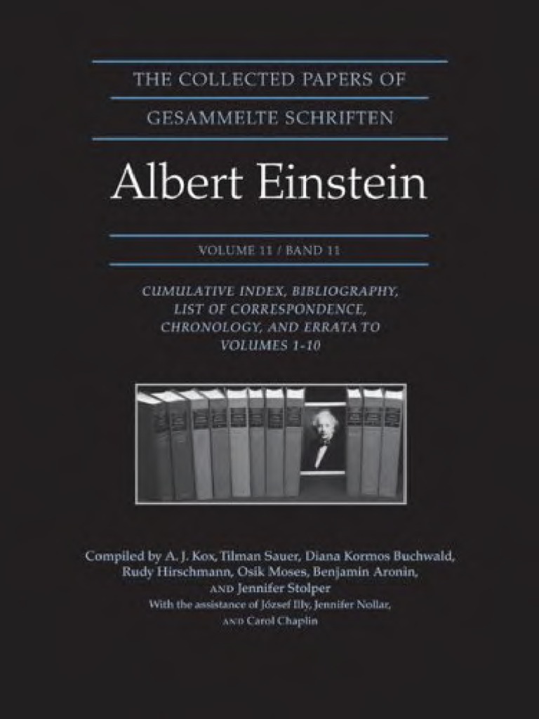 The Collected Papers of Albert Einstein PDF | PDF | Albert Einstein ...