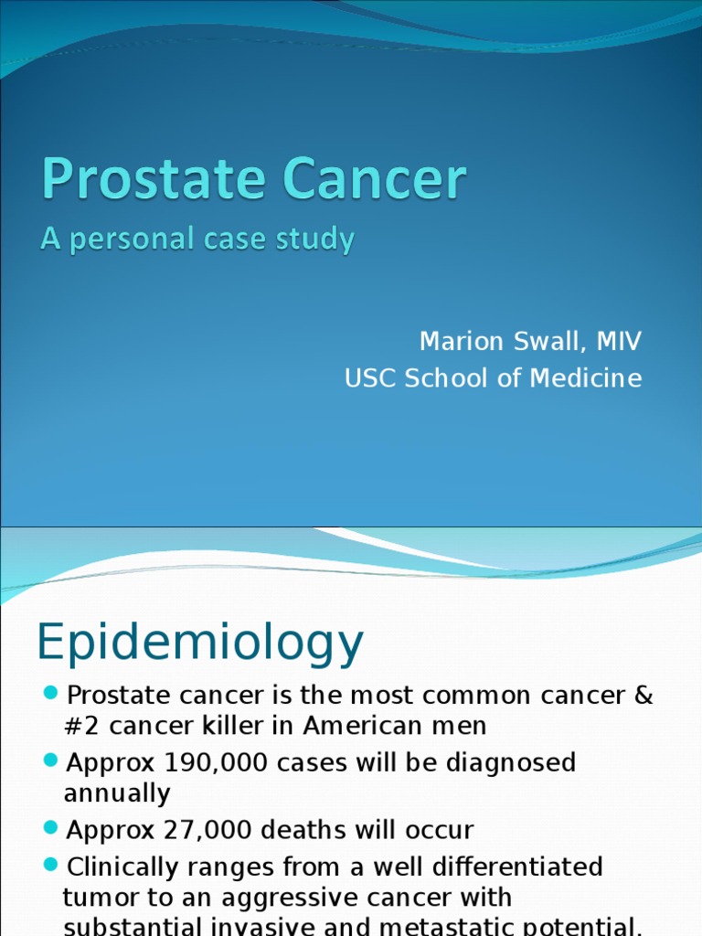 Manifestations and Complications of Advanced Metastatic Prostate Cancer ...