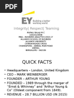 EY Code of Conduct | PDF | Business Ethics | Integrity