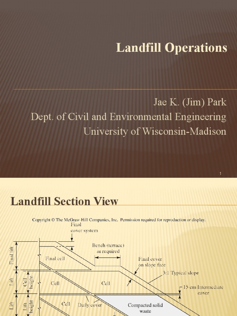 Landfill Operation Methods Overview | PDF | Landfill | Waste Management