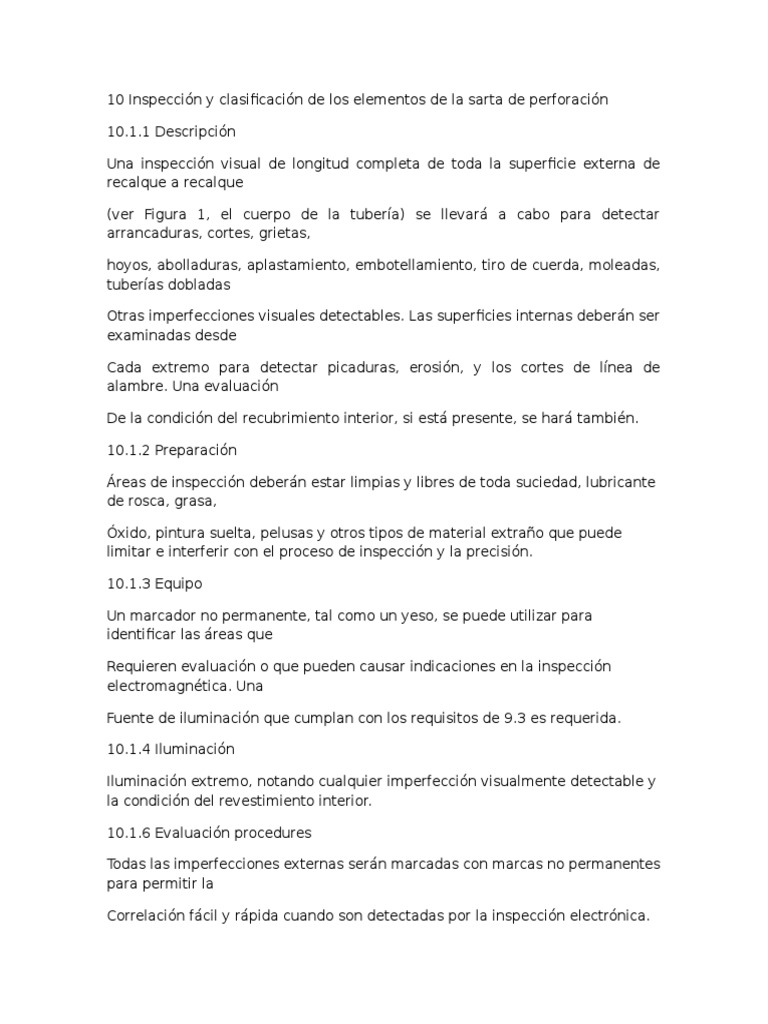 API RP 7G-2 - Tuberias 10-10.34 PDF | PDF | Sonido | Magnetismo