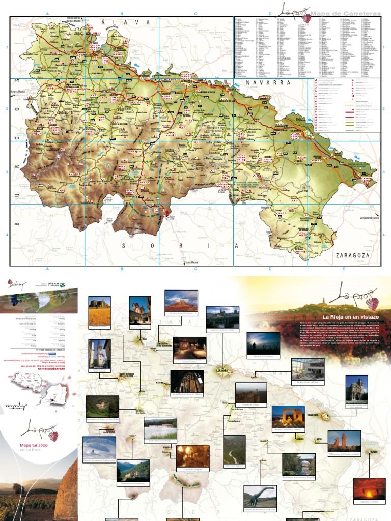 Mapa de La Rioja | PDF | Turismo | Ocio
