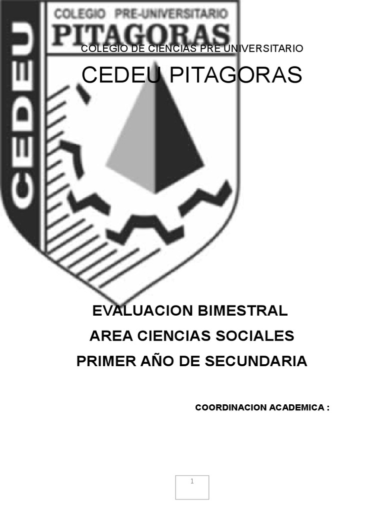 Historia Del PERU Pitag 111111 | PDF | Arqueologia De Las Americas ...