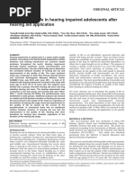 Hearing Handicap Inventory - Screening Version (HHIE-S) : Instructions ...