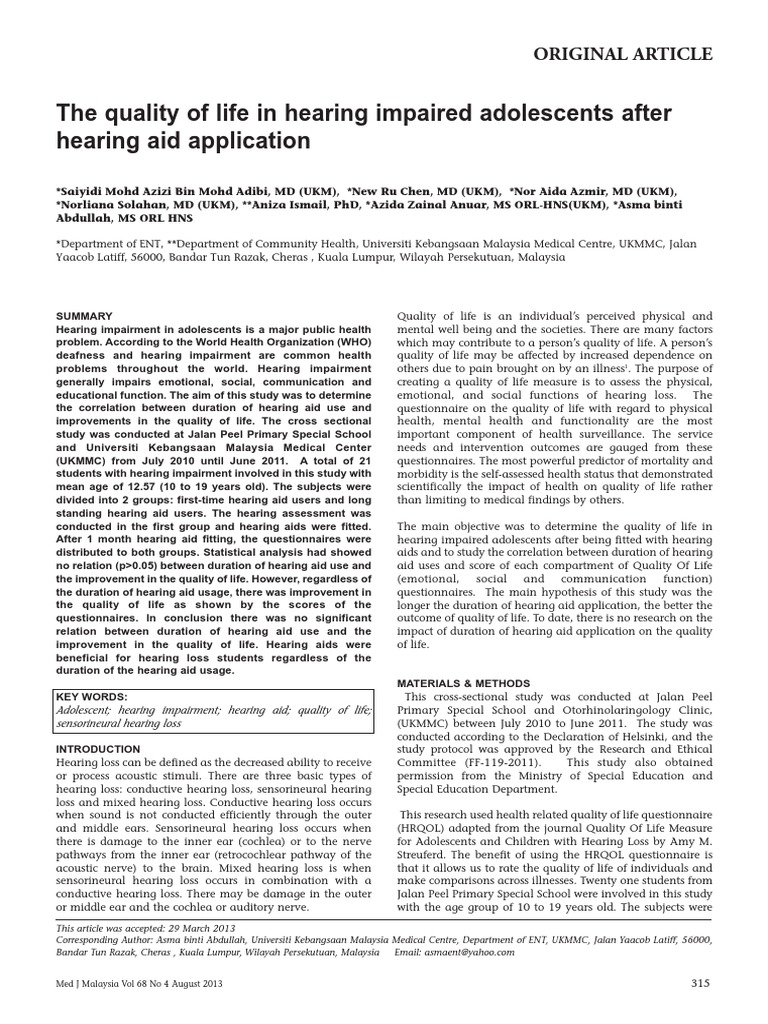Hearing Aid | PDF | Hearing Loss | Hearing Aid