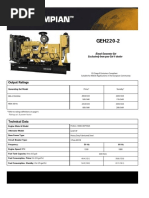 Mantrac 20KVA Oil Specification | PDF | Engines | Diesel Engine