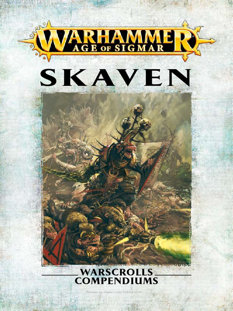 Warscroll Skaven | PDF | Conflicto armado