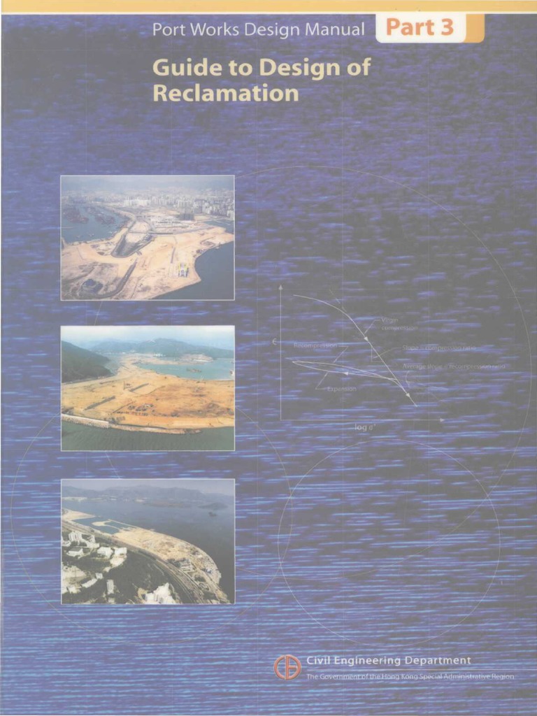 Port Manual 3 Guide To Design of Reclamation | PDF | Drainage | Dredging