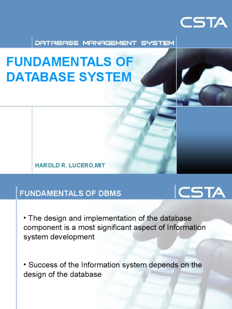 Wk1 - Fundamentals of Database Systems | PDF | Relational Database ... Wk1 - Fundamentals of Database Systems | PDF | Relational Database ...