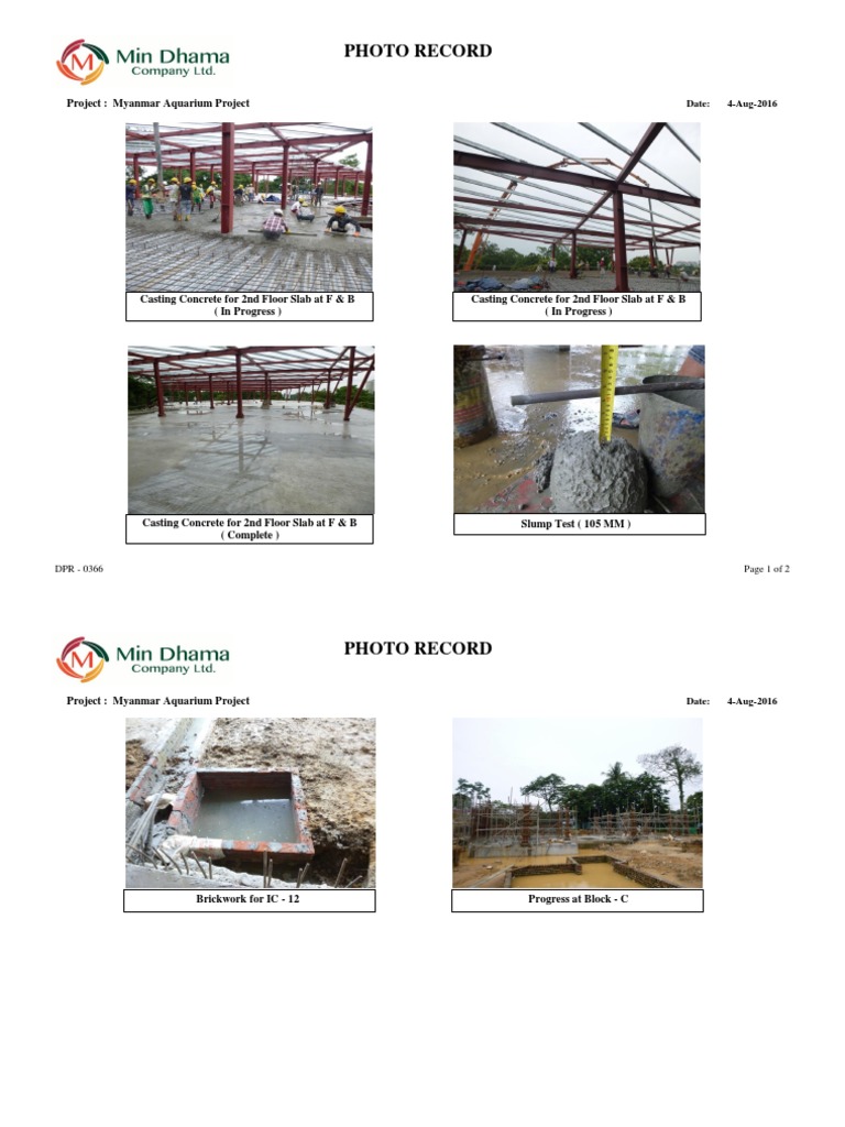 Photo Record | PDF | Civil Engineering | Masonry