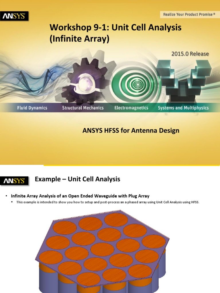 Ansys Hfss Antenna w09 1 Unit Cell | PDF | Polarization (Waves ...