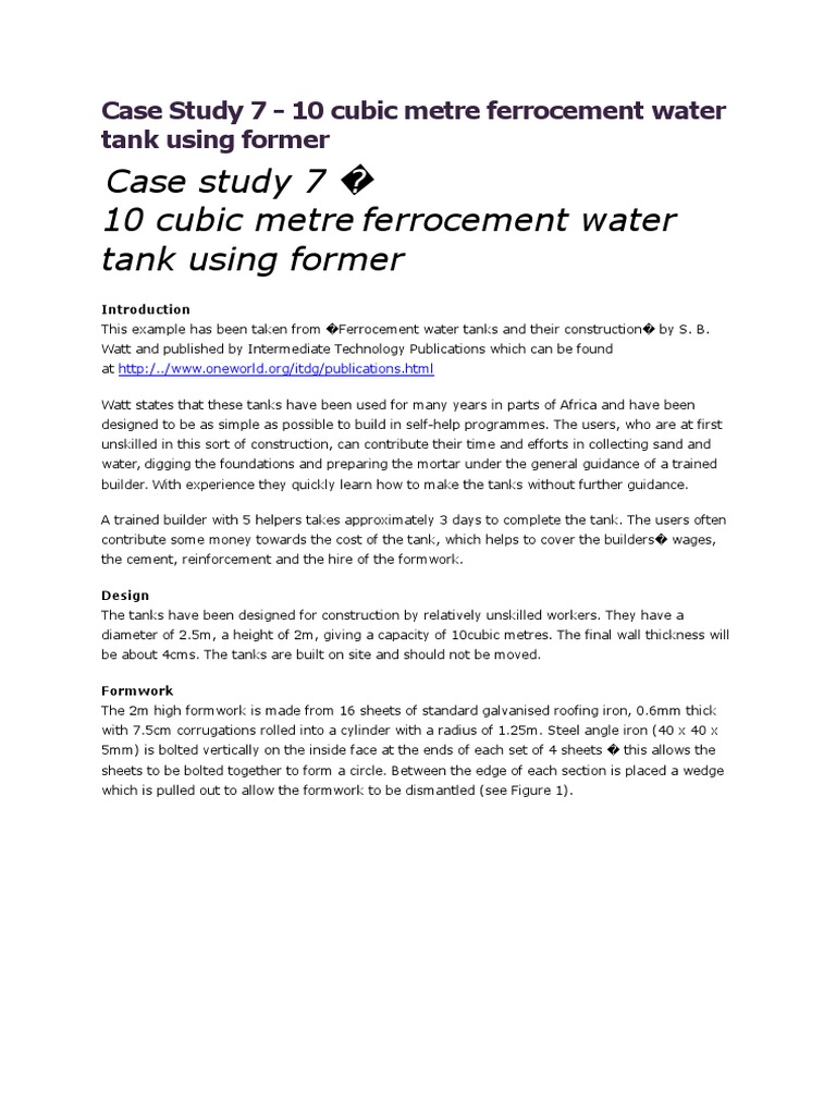 Case Study 7 | PDF | Roof | Wet Season