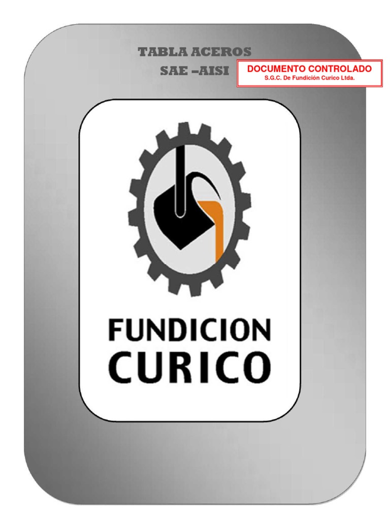 Tabla Acero Sae-Aisi PDF | PDF | Vehículos blindados de combate | Deportes