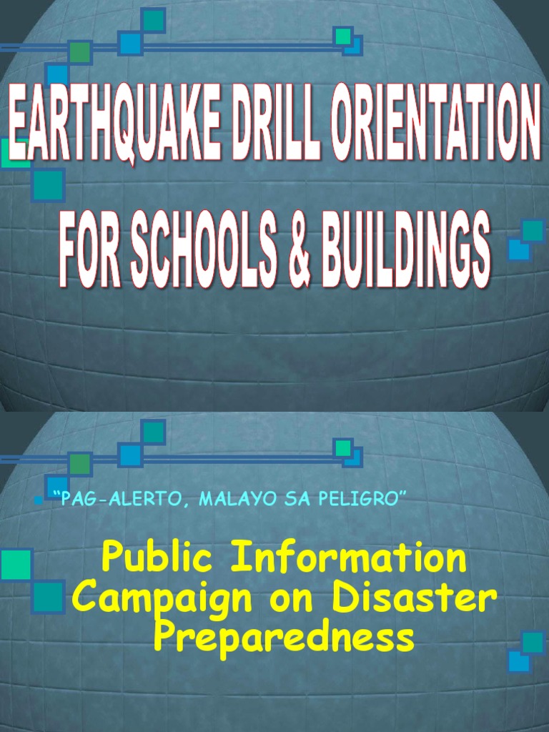 B.E.E.P. and Earthquake Drill | PDF | Emergency Evacuation | Earthquakes