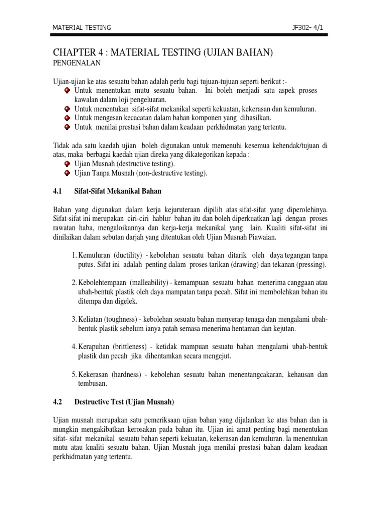 Ujian Musnah | PDF