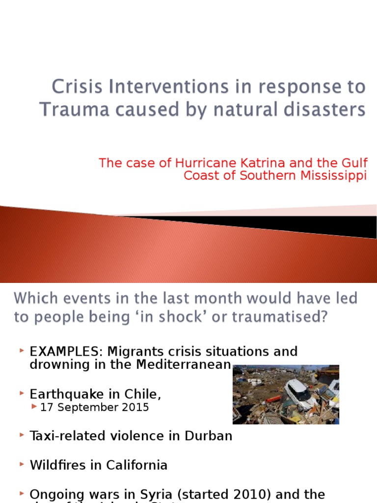 Hurricane Katrina and Gulf Coast crisis response | PDF | Hurricane ...