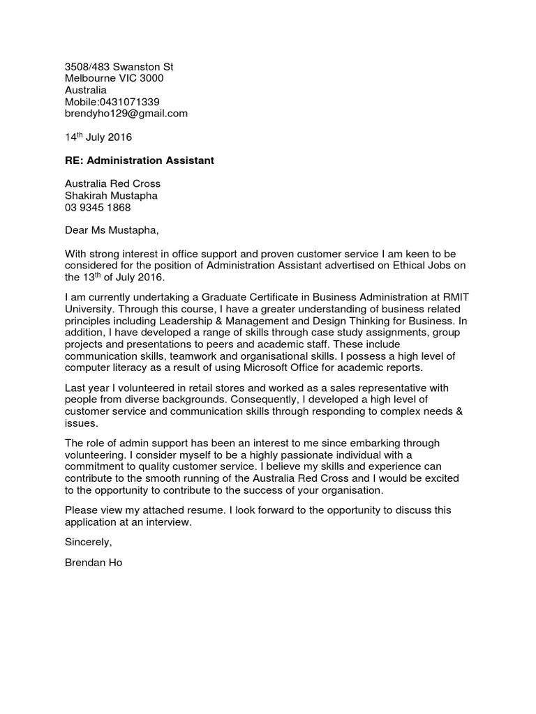 Red Cross Letter | PDF