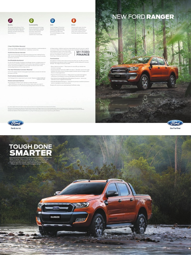 Ranger Brochure | PDF | Fuel Economy In Automobiles | Automatic ...