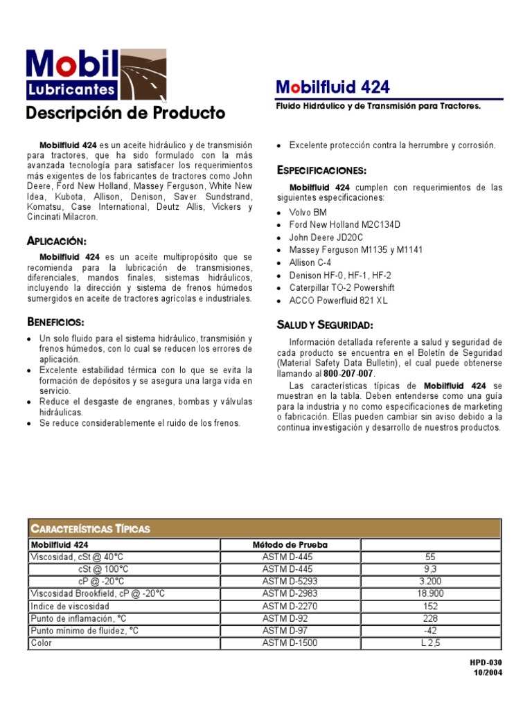 Mobilfluid 424 | PDF | Tecnología