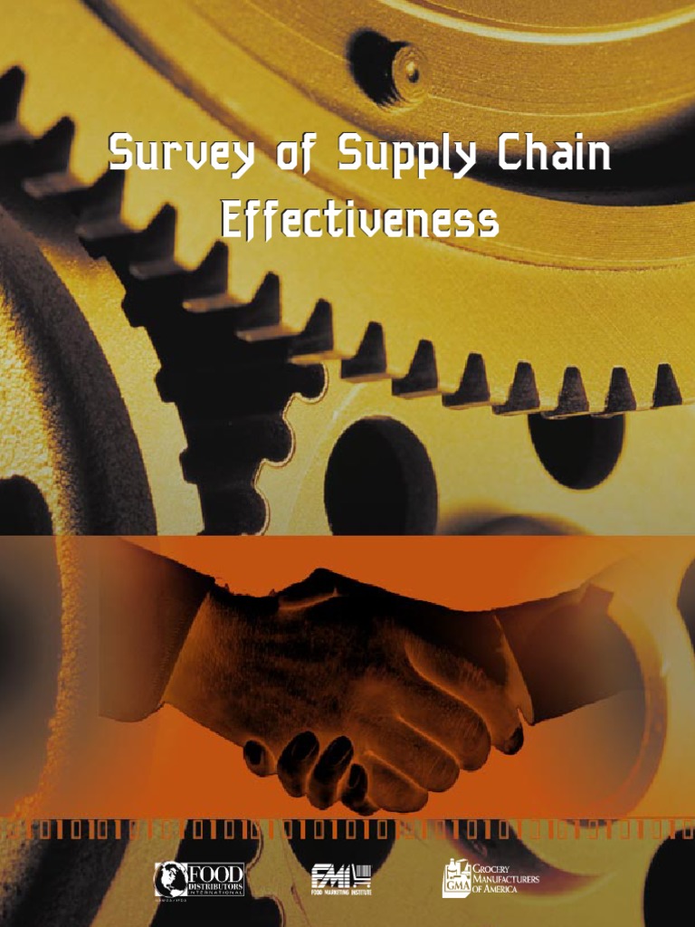 Supply Chain Effectiveness | PDF | Retail | Grocery Store