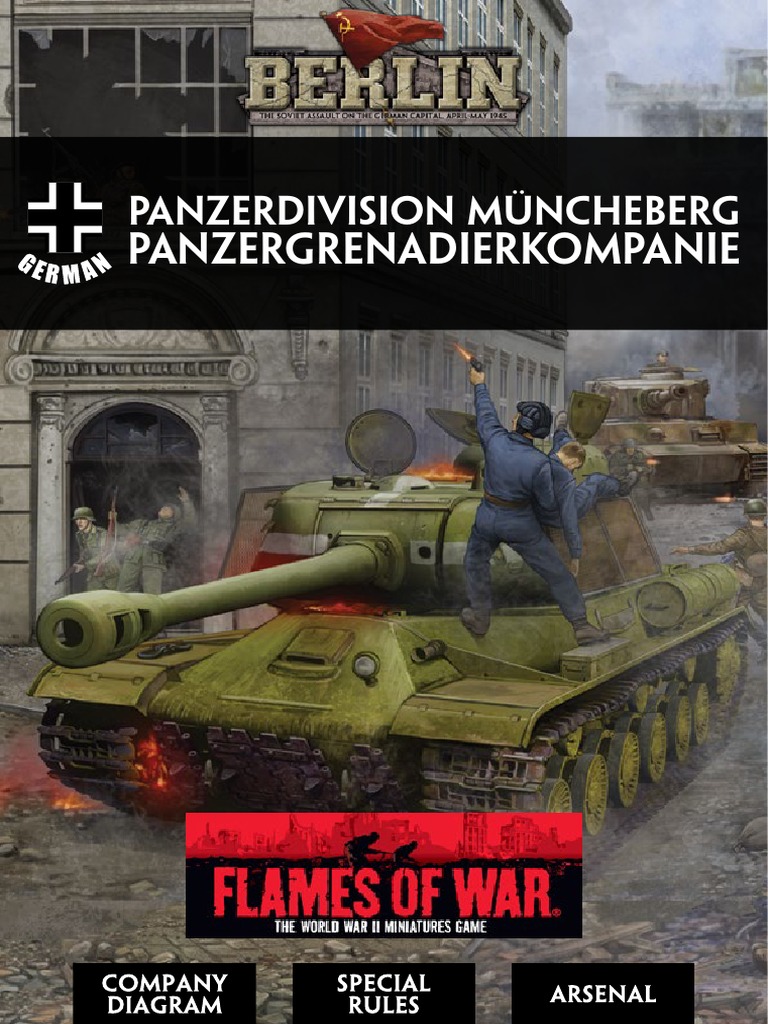 Berlin - GER Panzerdivision Muncheberg Panzergrenadierkompanie | PDF ...