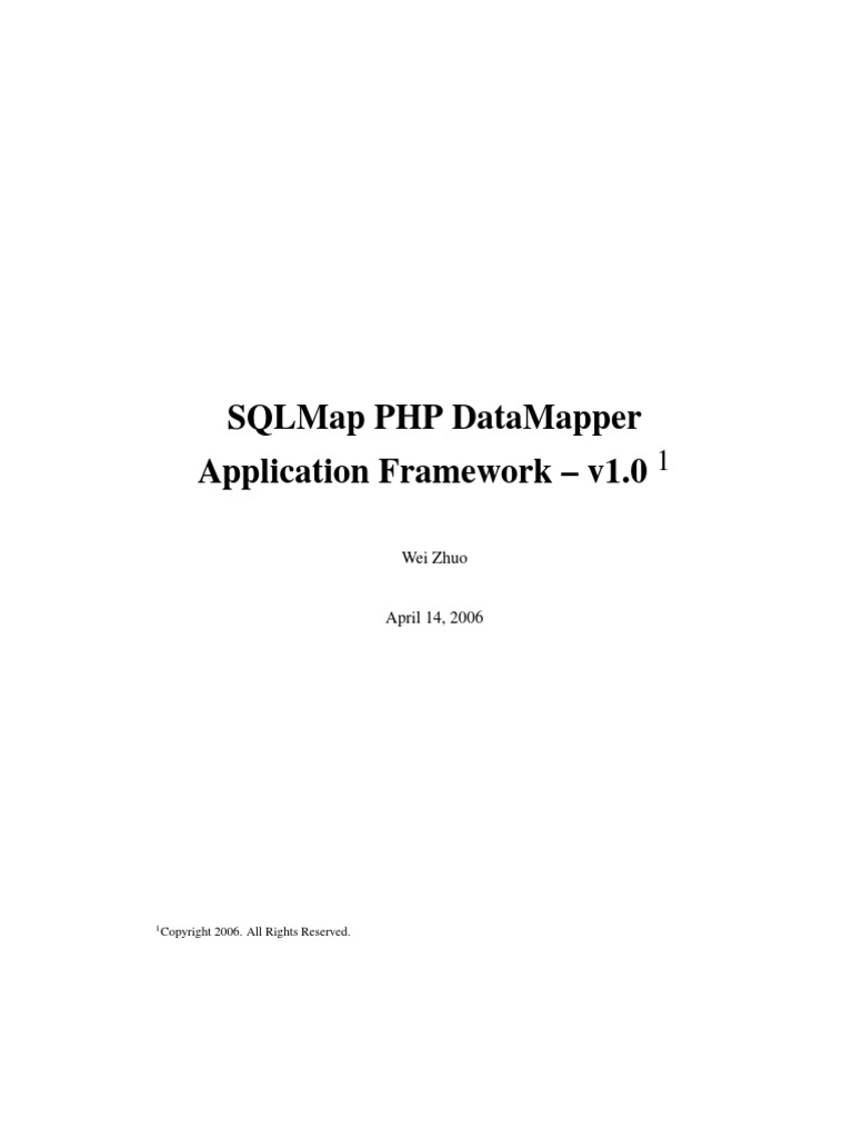 Sqlmap | PDF | Parameter (Computer Programming) | Sql