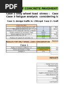 Pavement Design Excel Sheet | PDF | Road Surface | Strength Of Materials