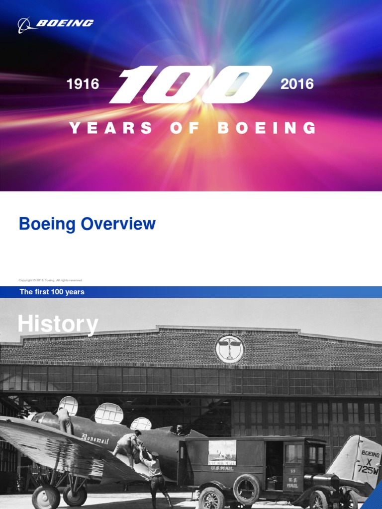 Boeing Overview PDF | PDF