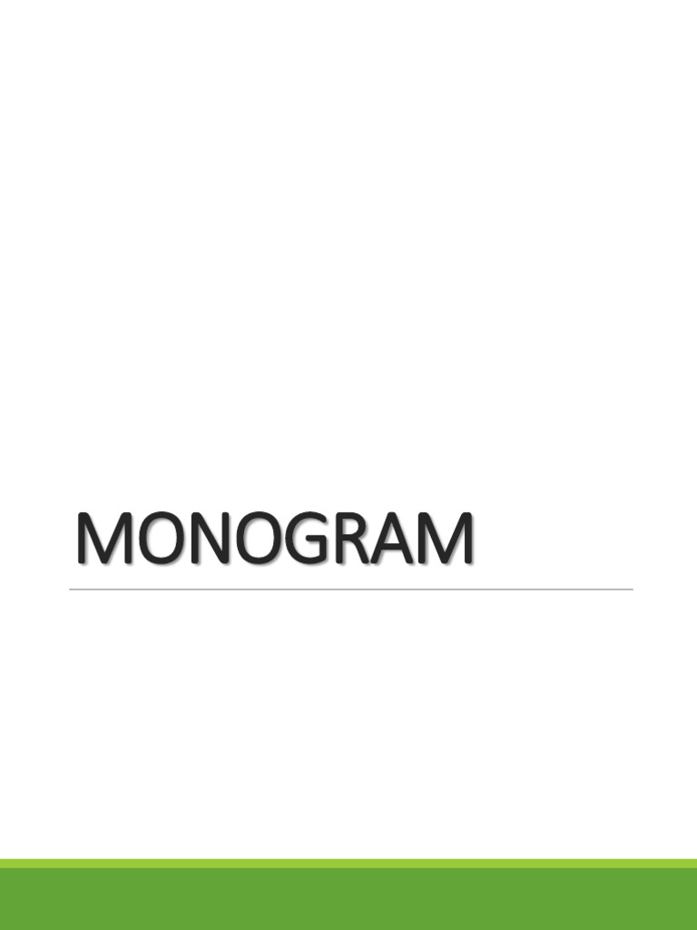 Monogram | PDF